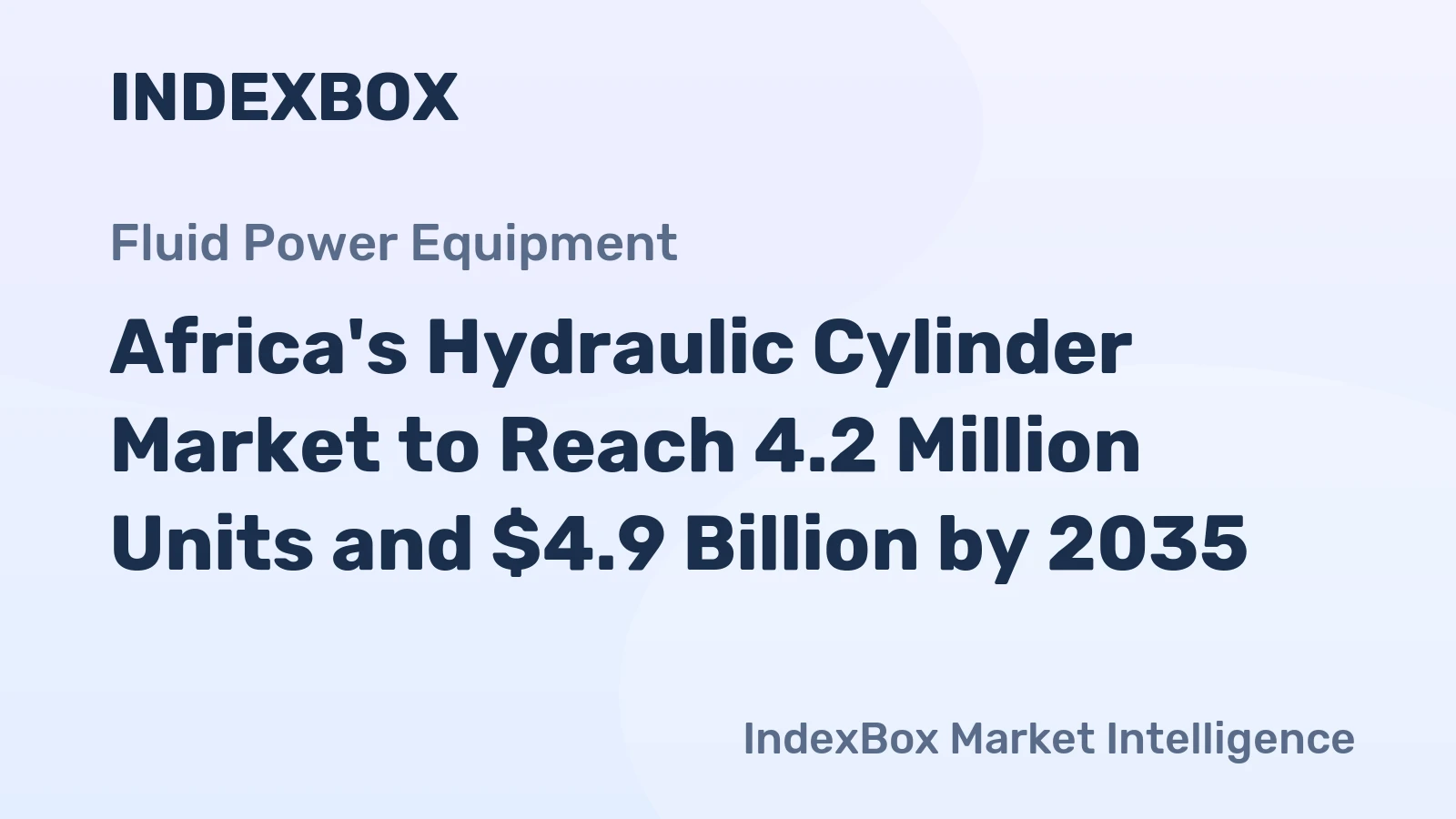Africa's Hydraulic Cylinder Market to Reach 4.2 Million Units and $4.9 Billion by 2035