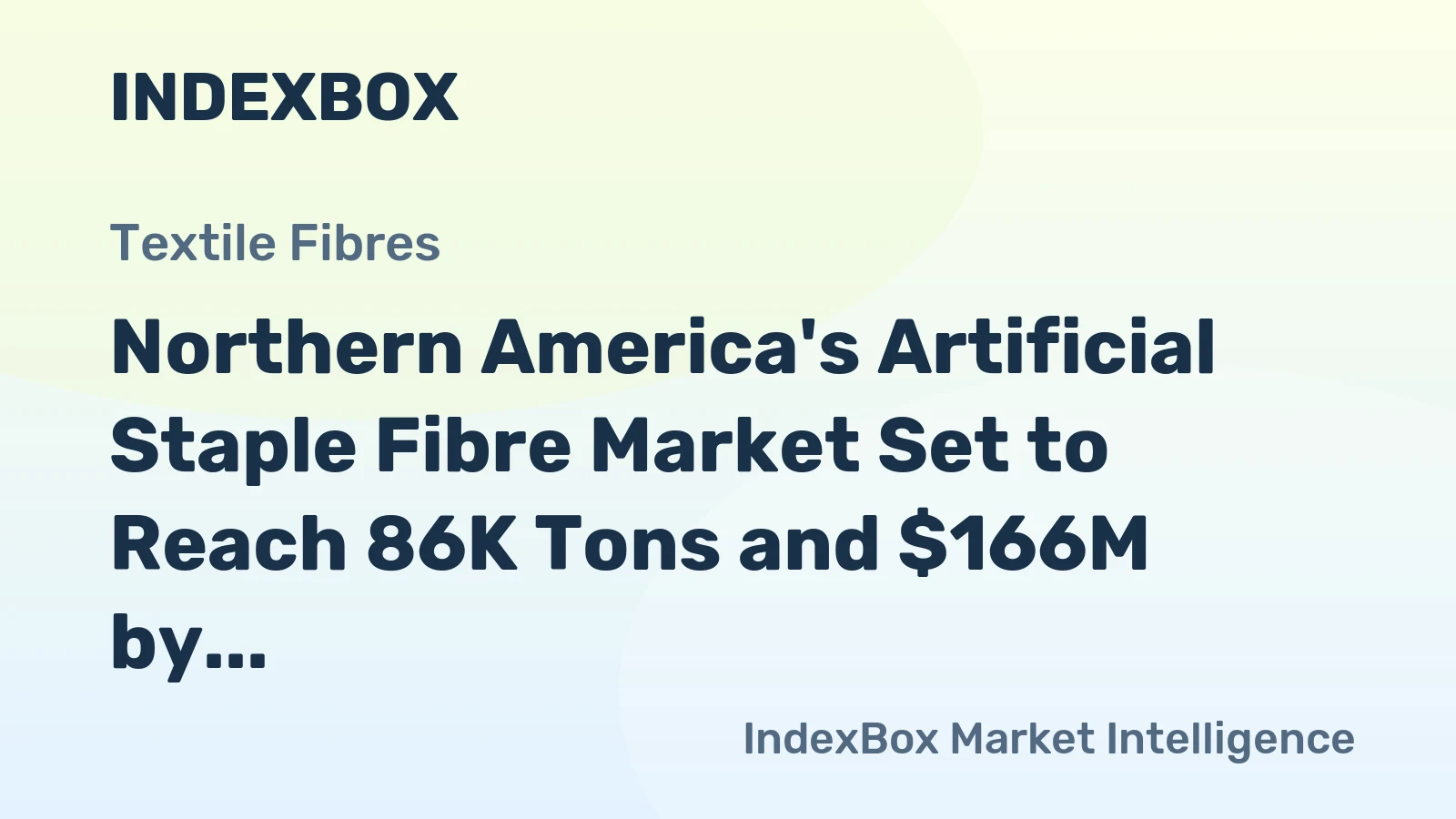 Northern America's Artificial Staple Fibre Market Set to Reach 86K Tons and $166M by 2035