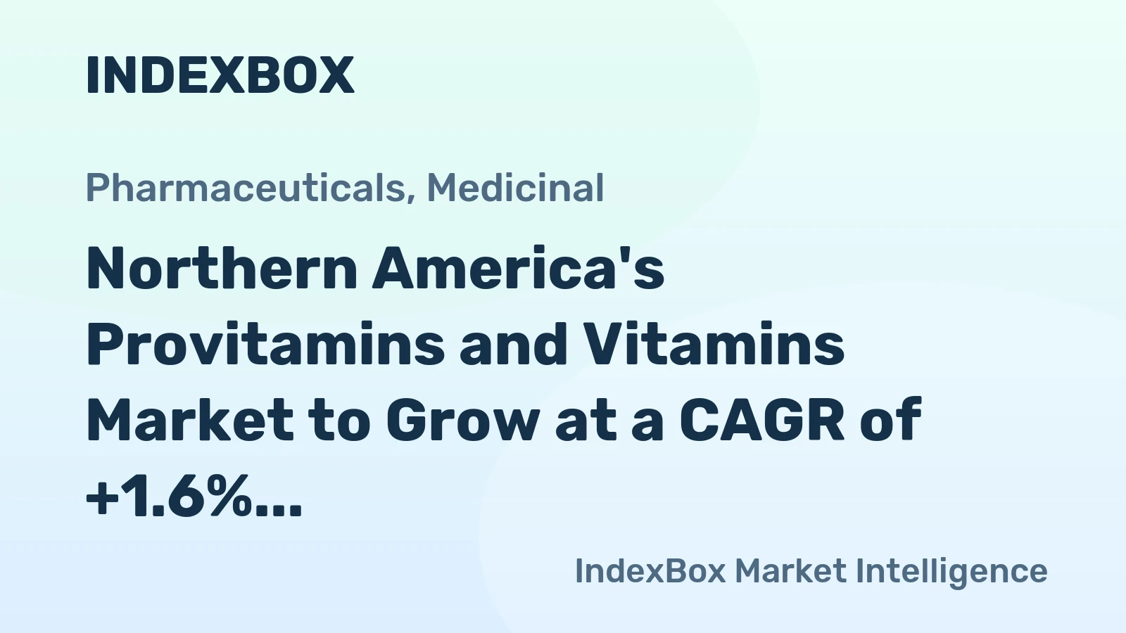 Northern America's Provitamins and Vitamins Market to Grow at a CAGR of +1.6%, Reaching 264K tons by 2035