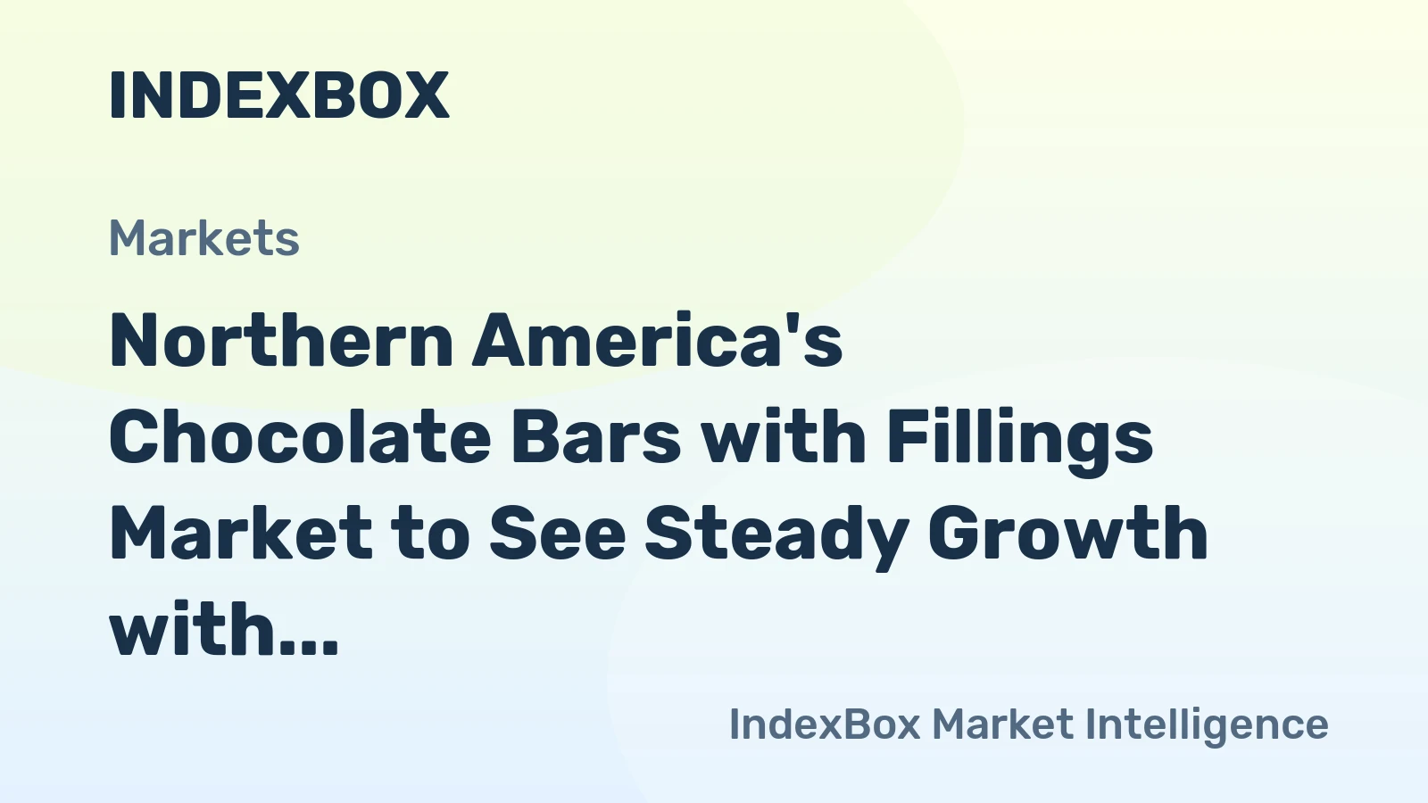 Northern America's Chocolate Bars with Fillings Market to See Steady Growth with CAGR of +0.6%