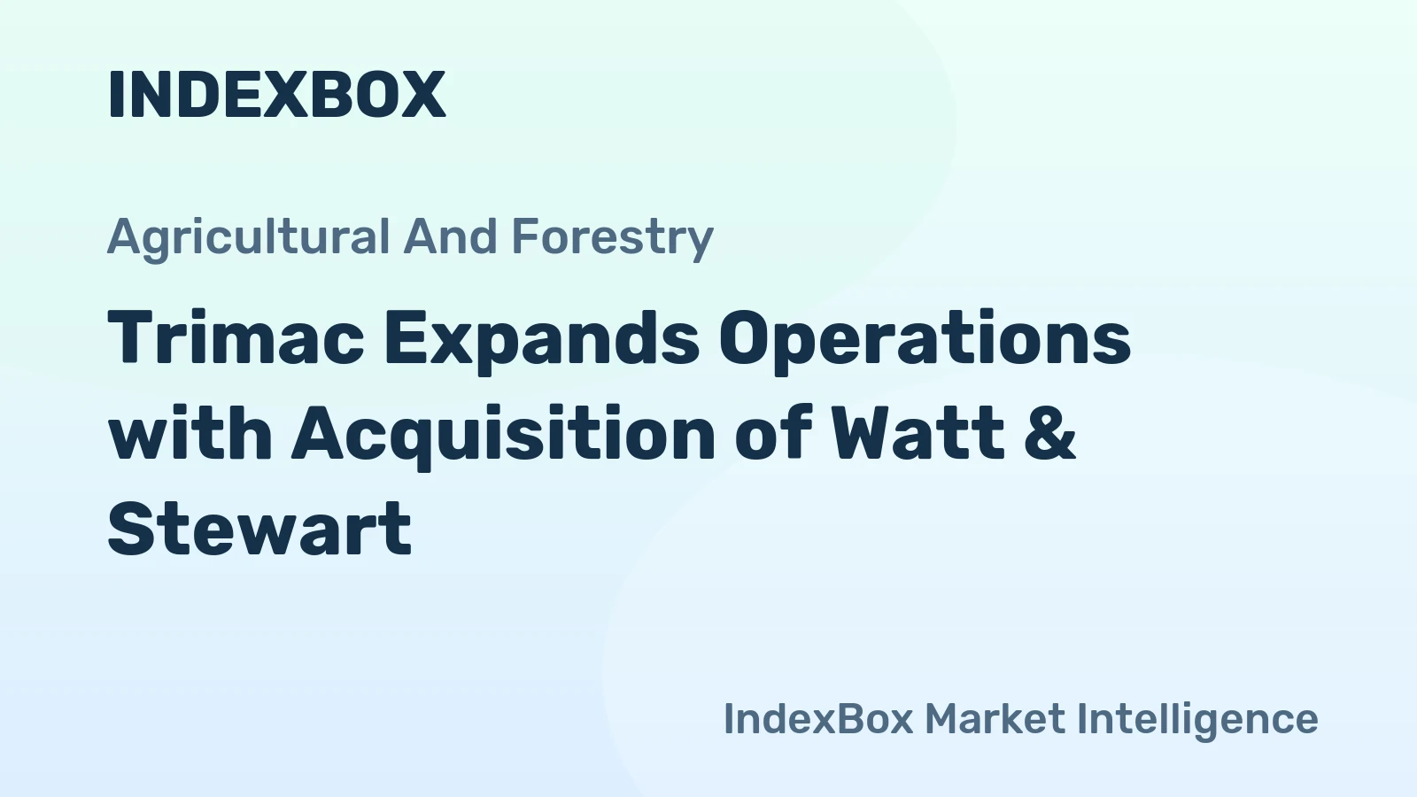 Trimac Expands Operations with Acquisition of Watt & Stewart
