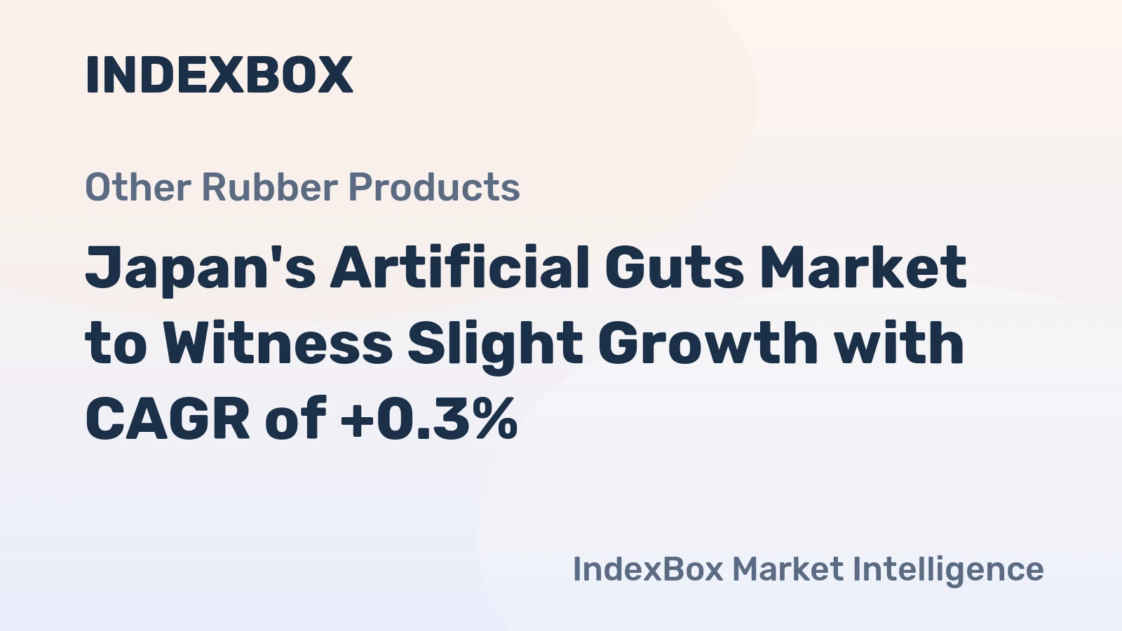 Japan's Artificial Guts Market to Witness Slight Growth with CAGR of +0.3%