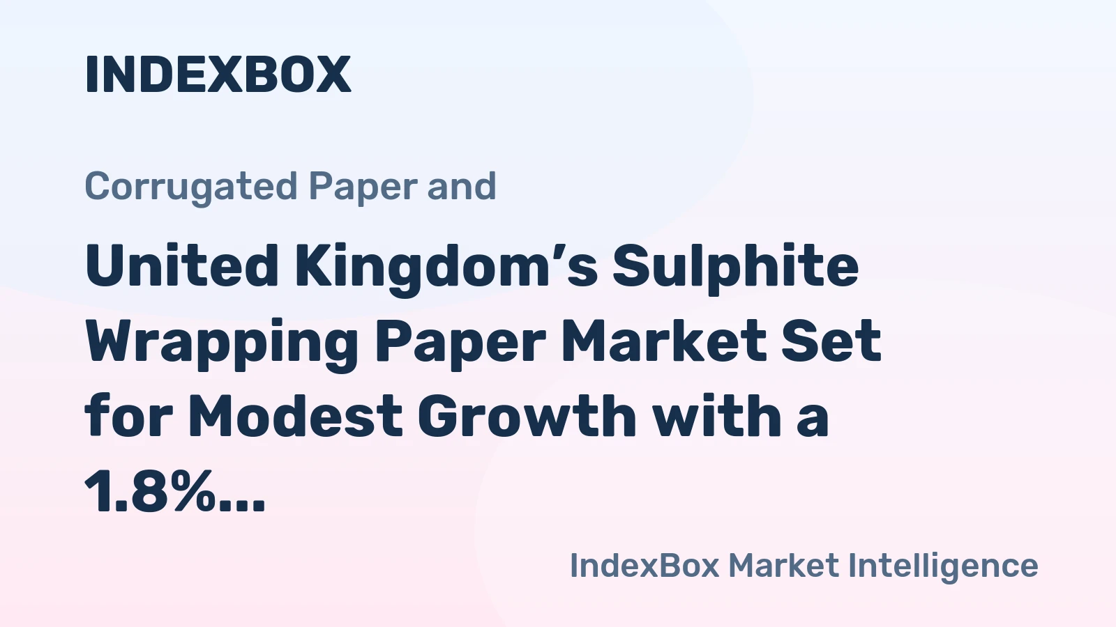 United Kingdom’s Sulphite Wrapping Paper Market Set for Modest Growth with a 1.8% Volume CAGR
