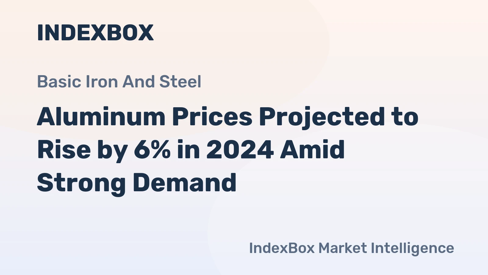 Aluminum Prices Projected to Rise by 6% in 2024 Amid Strong Demand