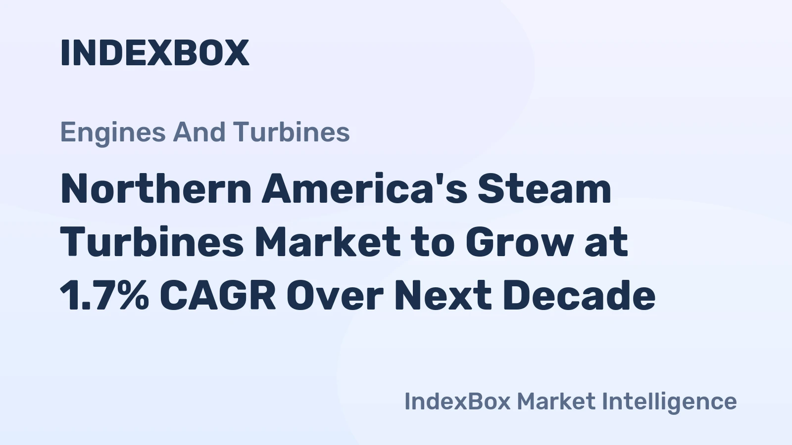 Northern America's Steam Turbines Market to Grow at 1.7% CAGR Over Next Decade
