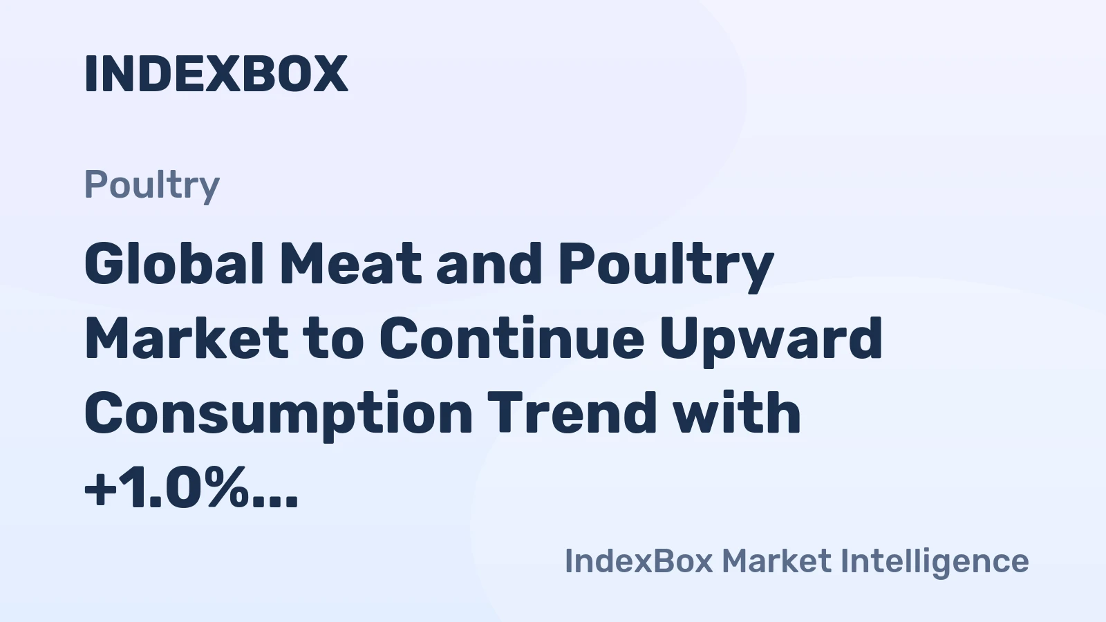 Global Meat and Poultry Market to Continue Upward Consumption Trend with +1.0% CAGR, Reaching 401M Tons by 2035
