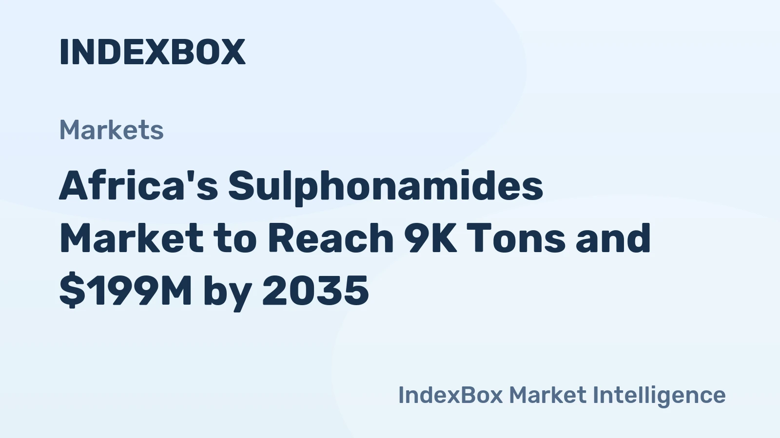 Africa's Sulphonamides Market to Reach 9K Tons and $199M by 2035