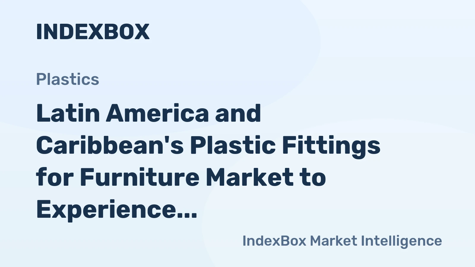 Latin America and Caribbean's Plastic Fittings for Furniture Market to Experience Steady Growth with CAGR of +3.0% from 2024 to 2035