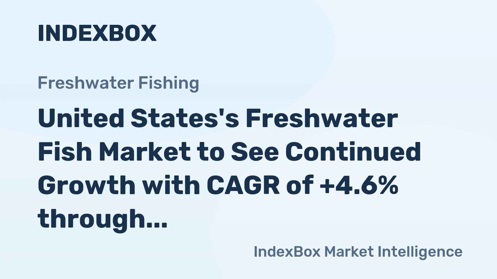 United States's Freshwater Fish Market to See Continued Growth with CAGR of +4.6% through 2035