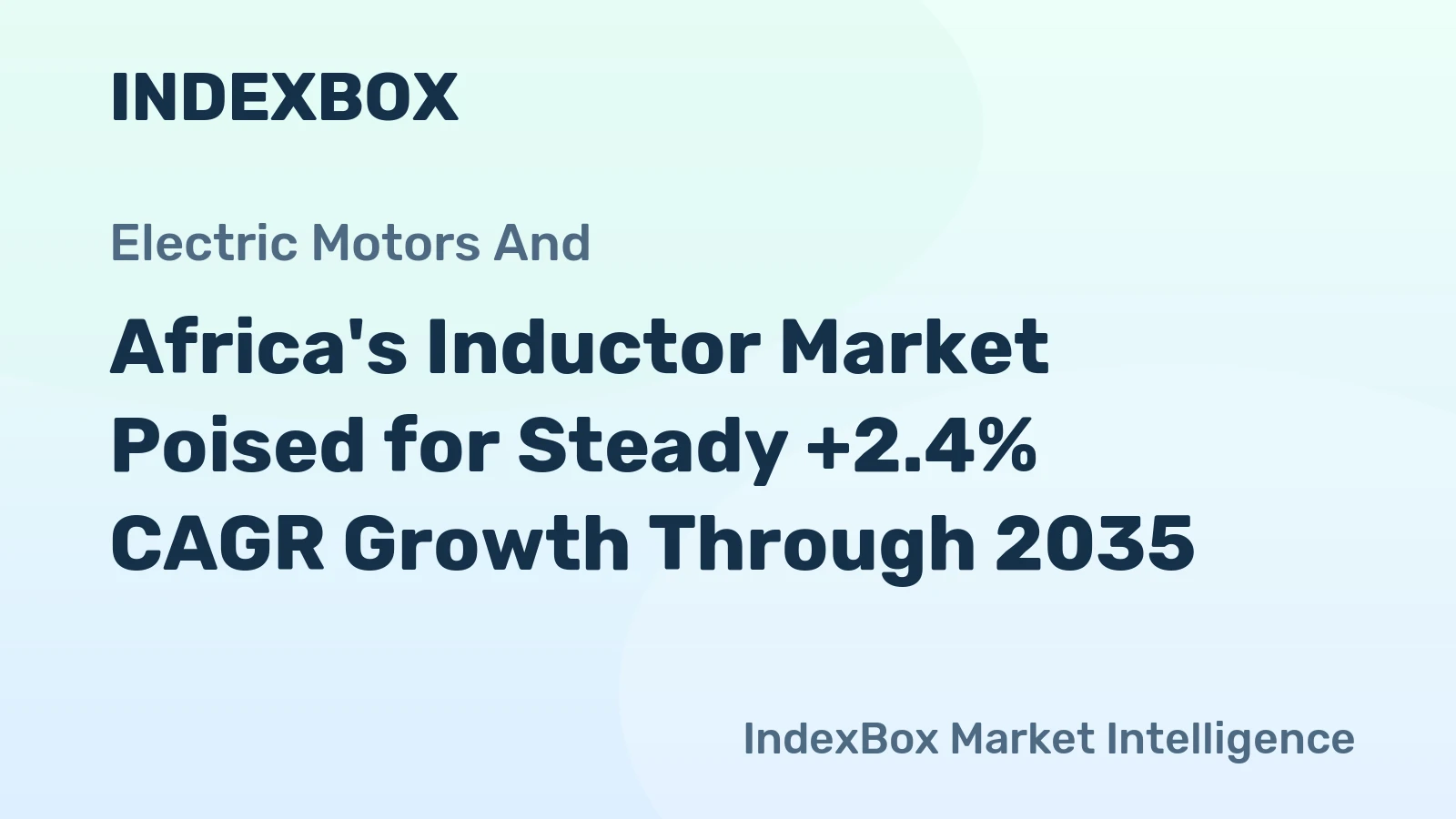 Africa's Inductor Market Poised for Steady +2.4% CAGR Growth Through 2035