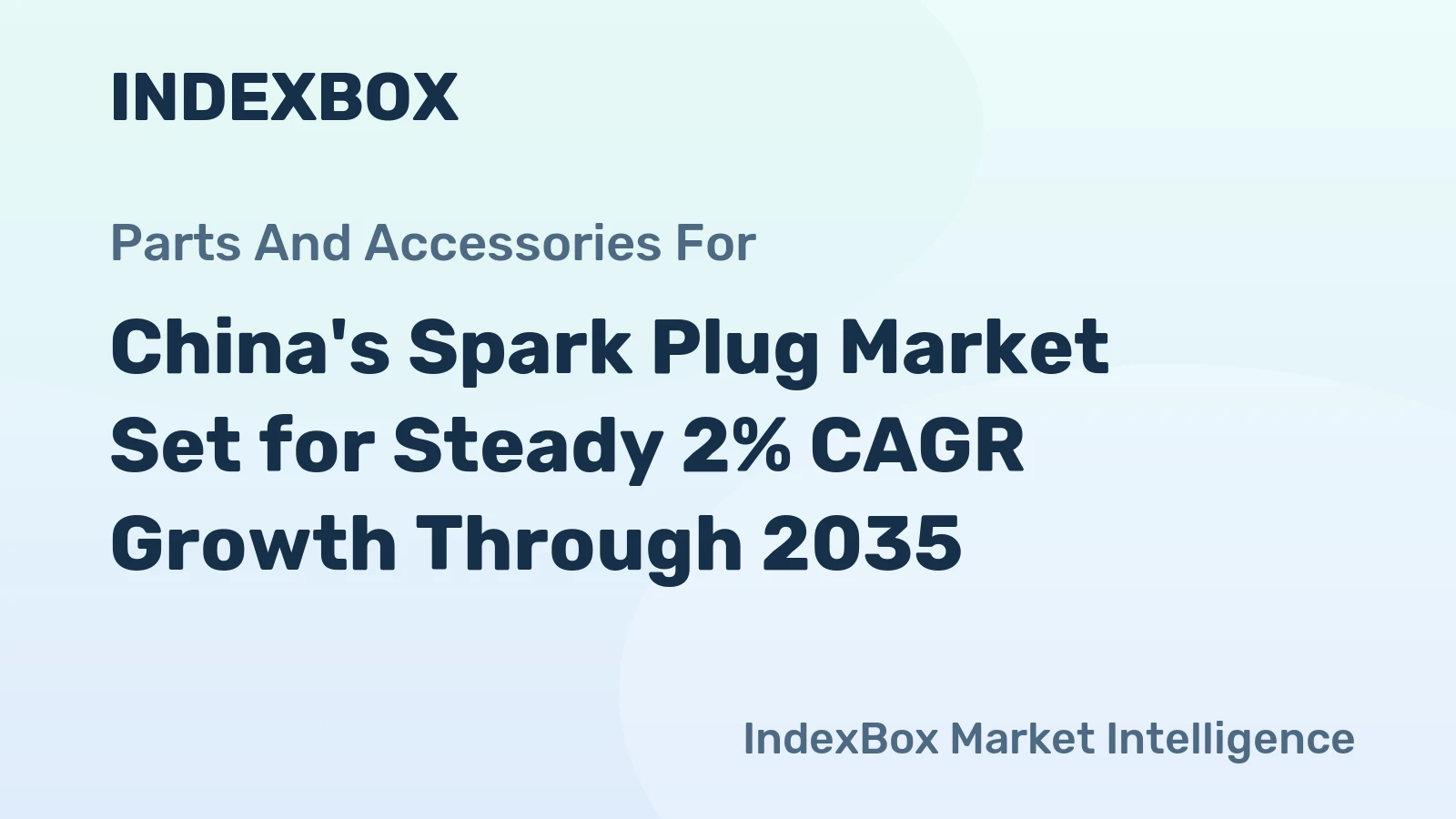 China's Spark Plug Market Set for Steady 2% CAGR Growth Through 2035