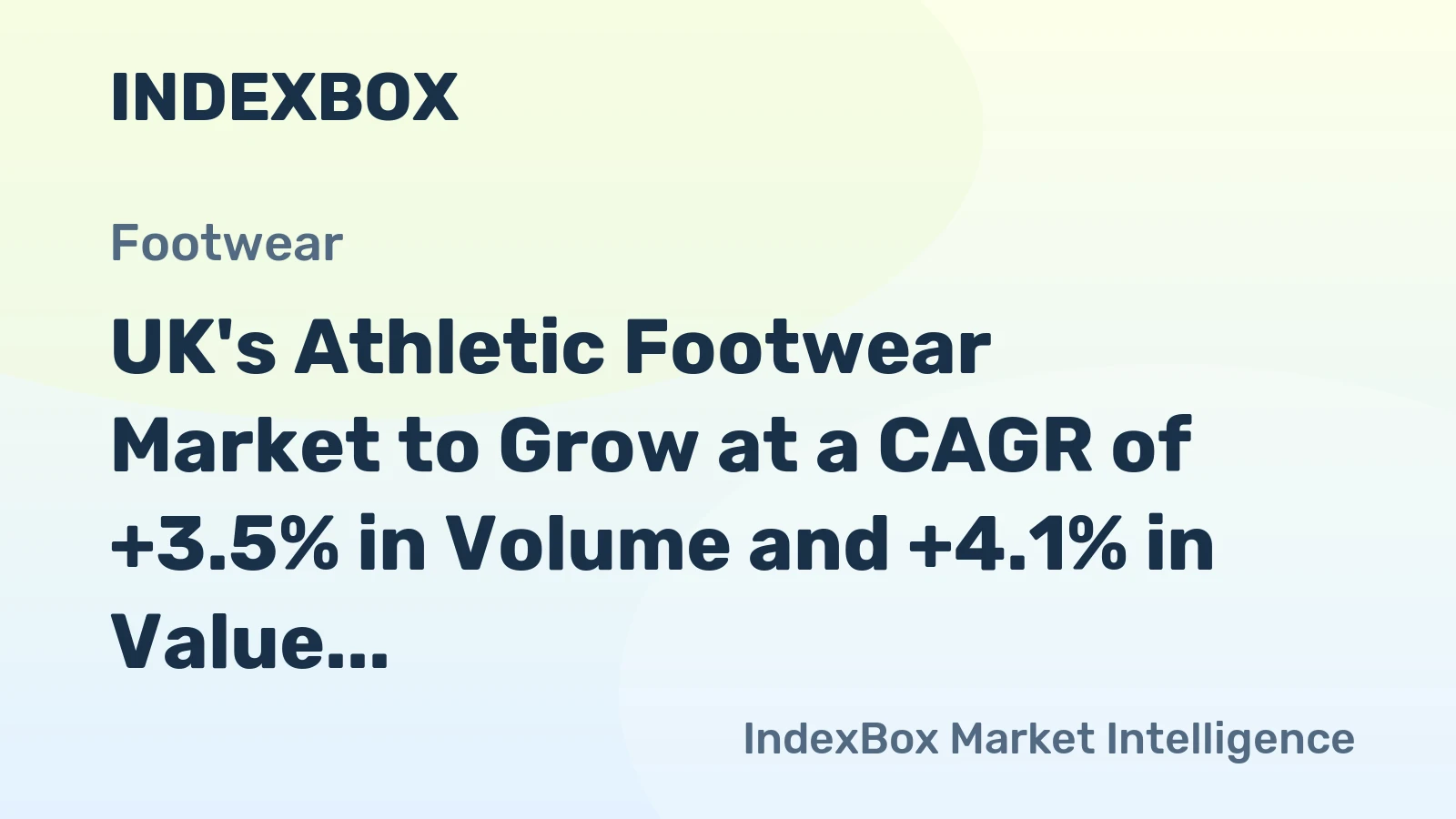 UK's Athletic Footwear Market to Grow at a CAGR of +3.5% in Volume and +4.1% in Value from 2024 to 2035