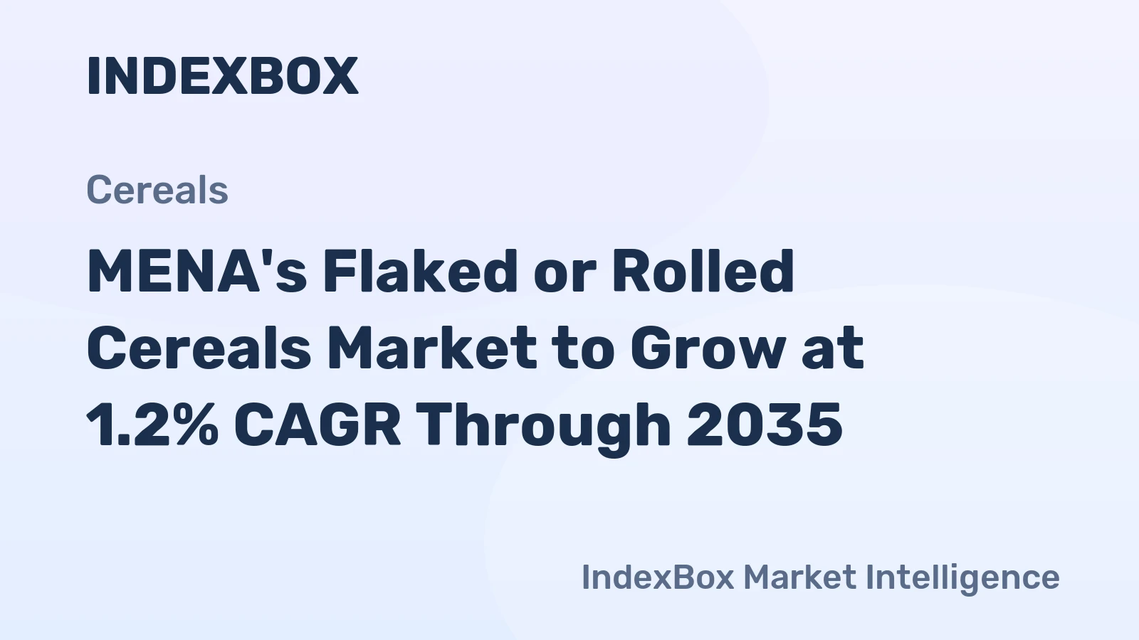 MENA's Flaked or Rolled Cereals Market to Grow at 1.2% CAGR Through 2035