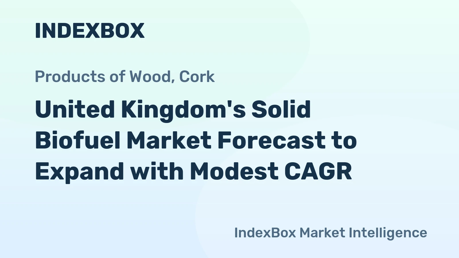 United Kingdom's Solid Biofuel Market Forecast to Expand with Modest CAGR