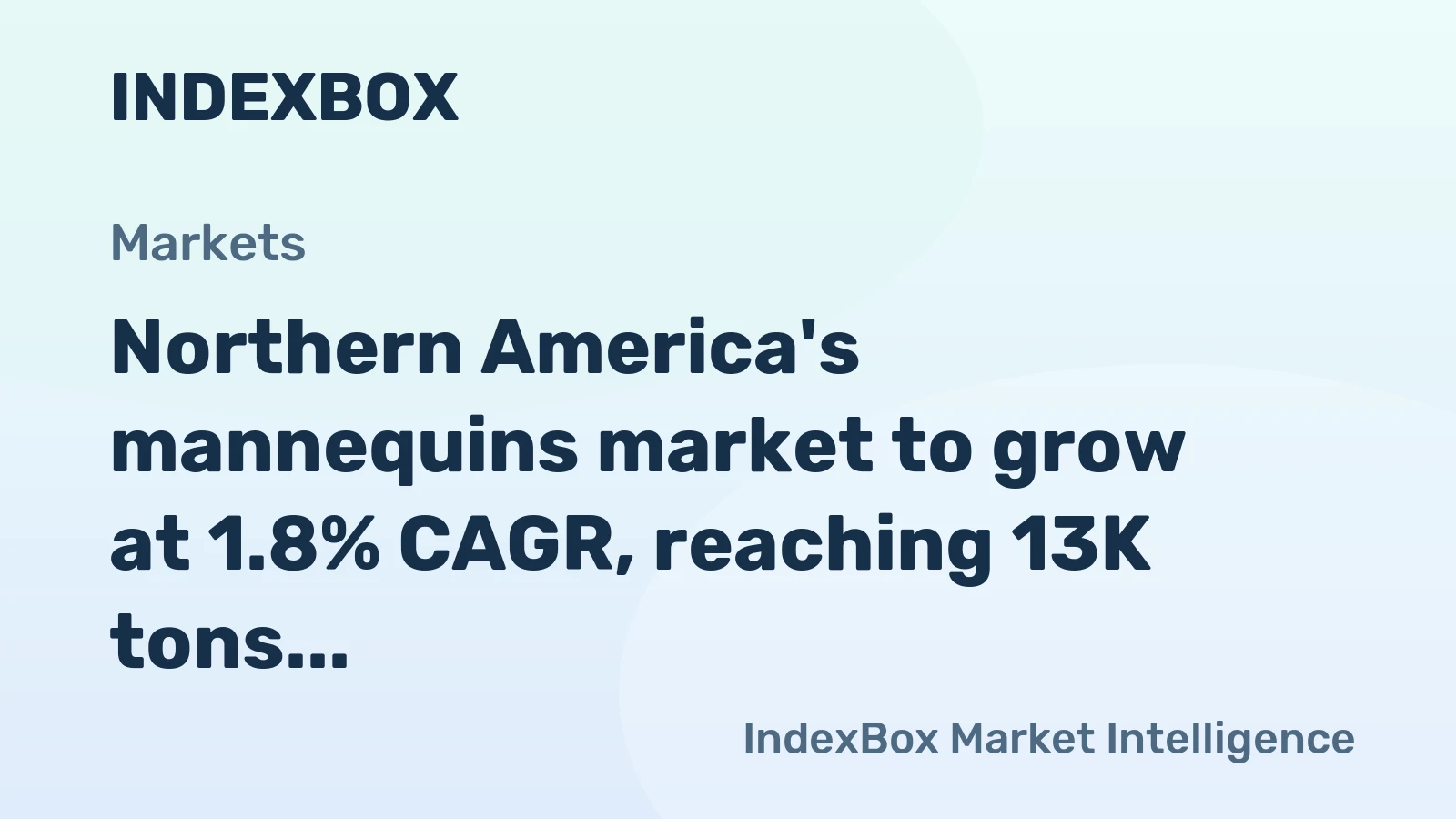 Northern America's mannequins market to grow at 1.8% CAGR, reaching 13K tons by 2035, driven by sustained demand.