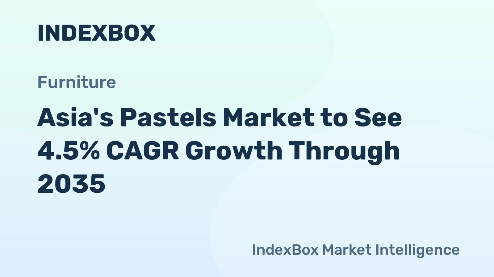 Asia's Pastels Market to See 4.5% CAGR Growth Through 2035