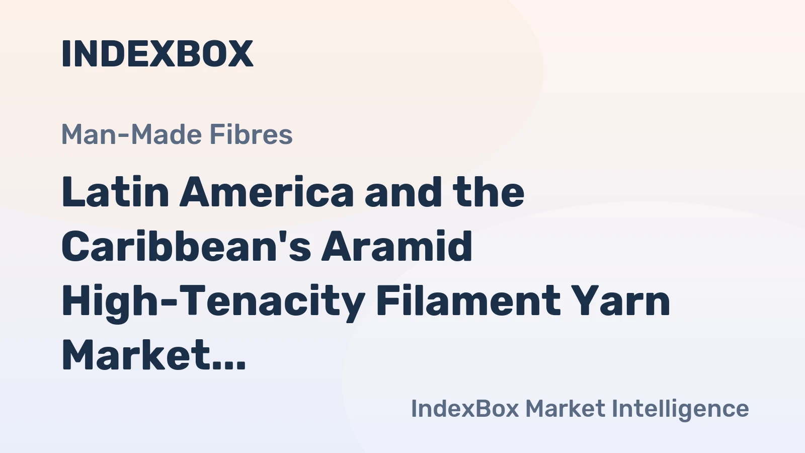 Latin America and the Caribbean's Aramid High-Tenacity Filament Yarn Market to Reach 32K Tons and $830M by 2035