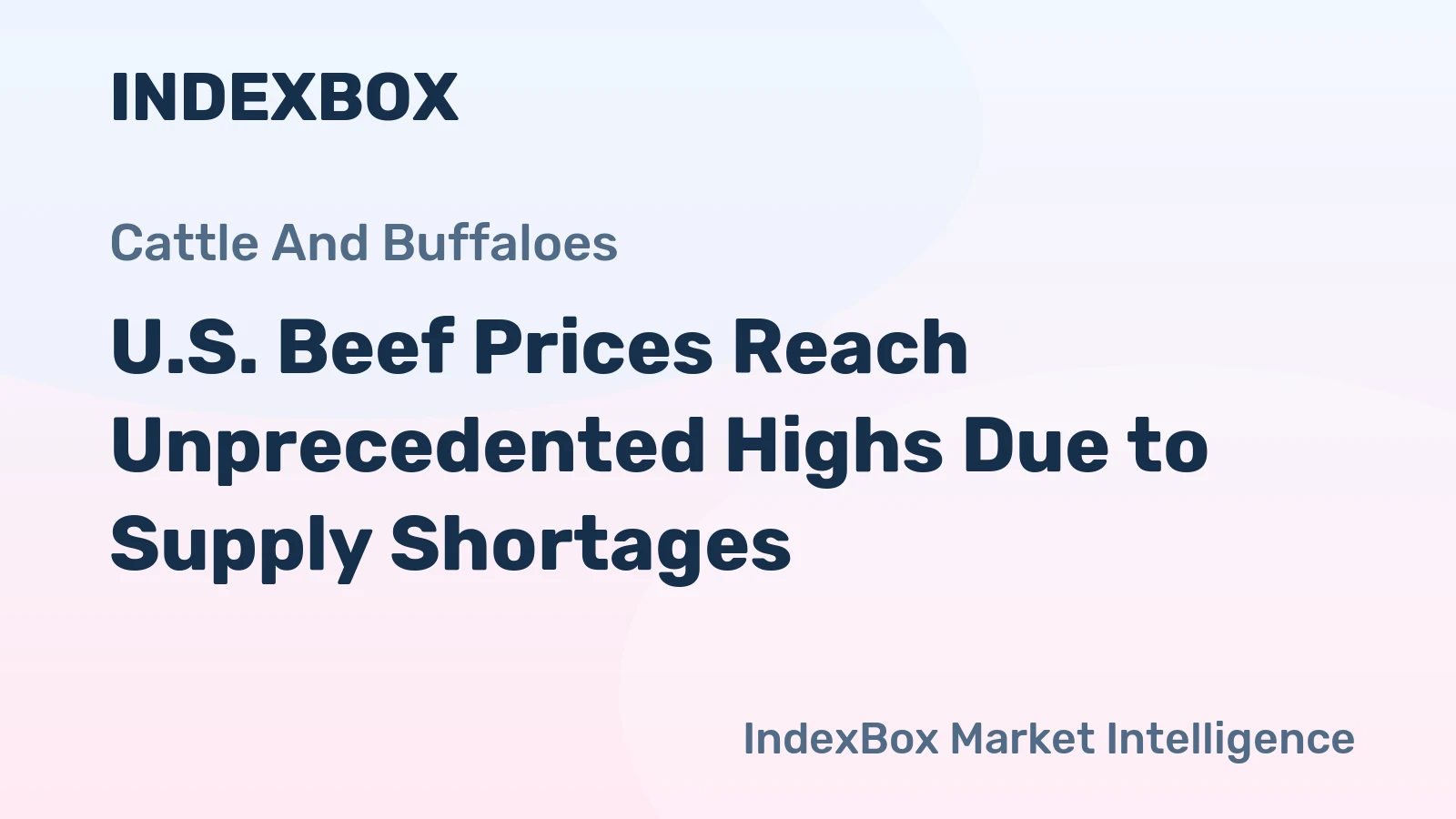 U.S. Beef Prices Reach Unprecedented Highs Due to Supply Shortages