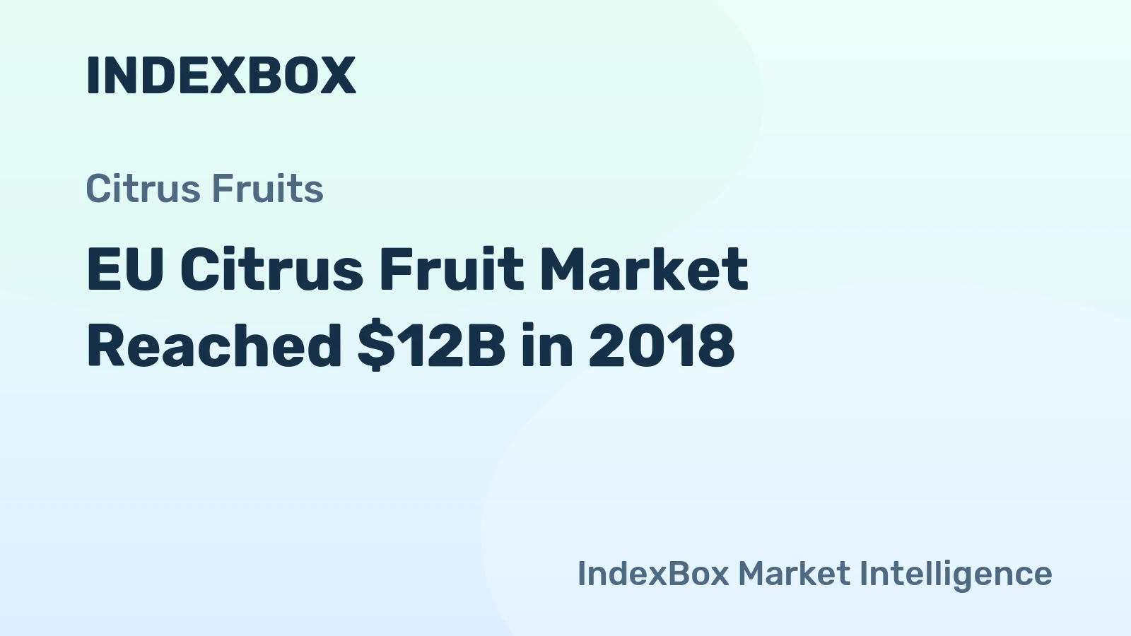 EU Citrus Fruit Market Reached $12B in 2018