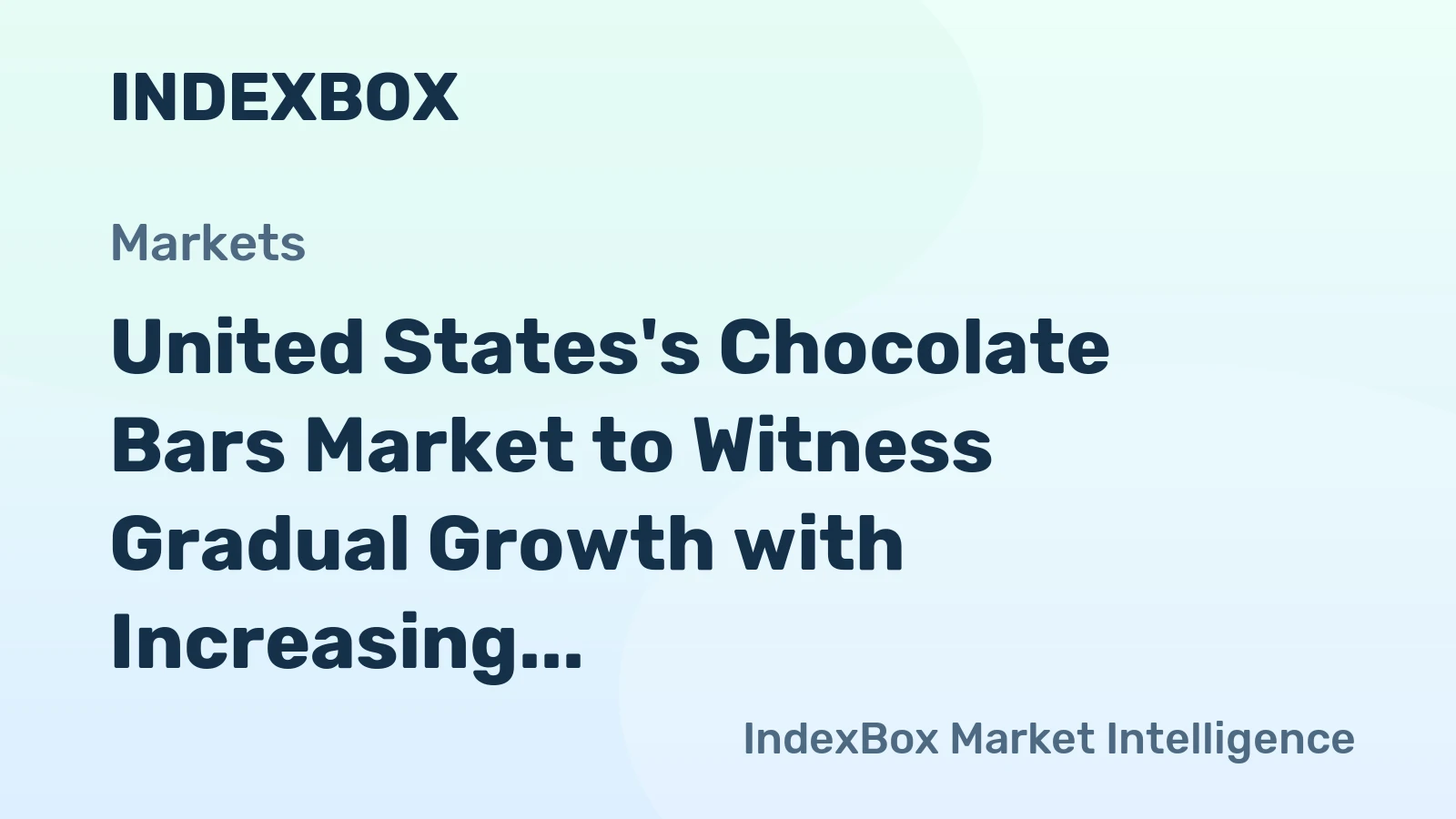 United States's Chocolate Bars Market to Witness Gradual Growth with Increasing Demand for Bars with Cereals, Fruit, and Nuts