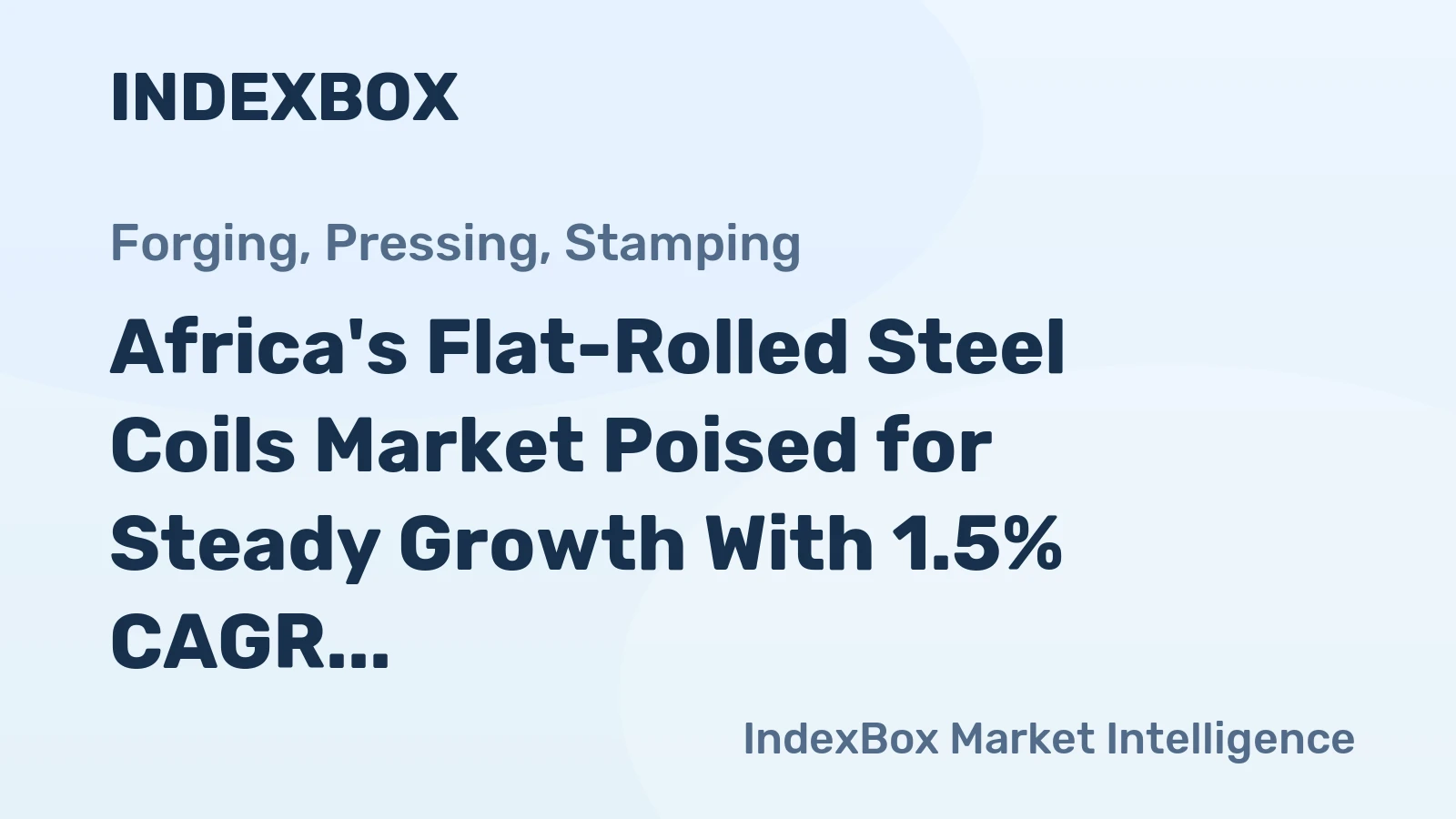 Africa's Flat-Rolled Steel Coils Market Poised for Steady Growth With 1.5% CAGR Through 2035