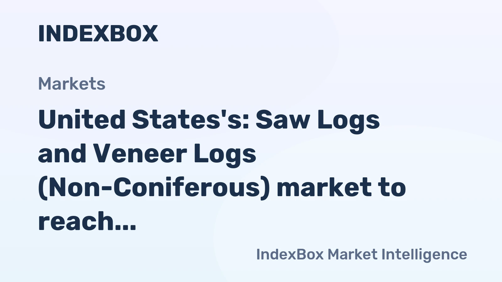 United States's: Saw Logs and Veneer Logs (Non-Coniferous) market to reach 78M m³ by 2035, growing at a minimal CAGR of +0.1%.