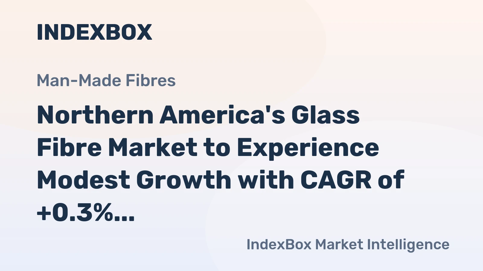 Northern America's Glass Fibre Market to Experience Modest Growth with CAGR of +0.3% by 2035