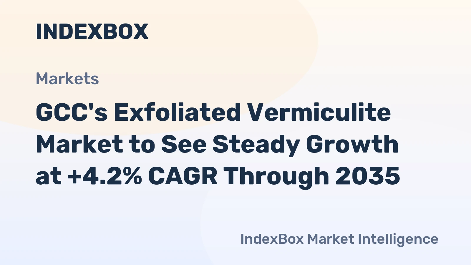 GCC's Exfoliated Vermiculite Market to See Steady Growth at +4.2% CAGR Through 2035