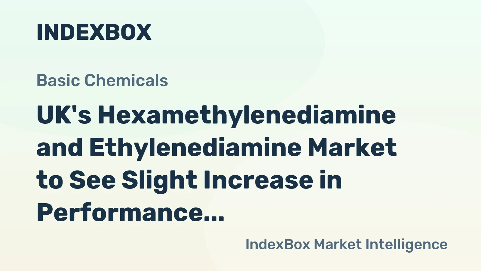 UK's Hexamethylenediamine and Ethylenediamine Market to See Slight Increase in Performance, Volume Expected to Reach 356K tons by 2035