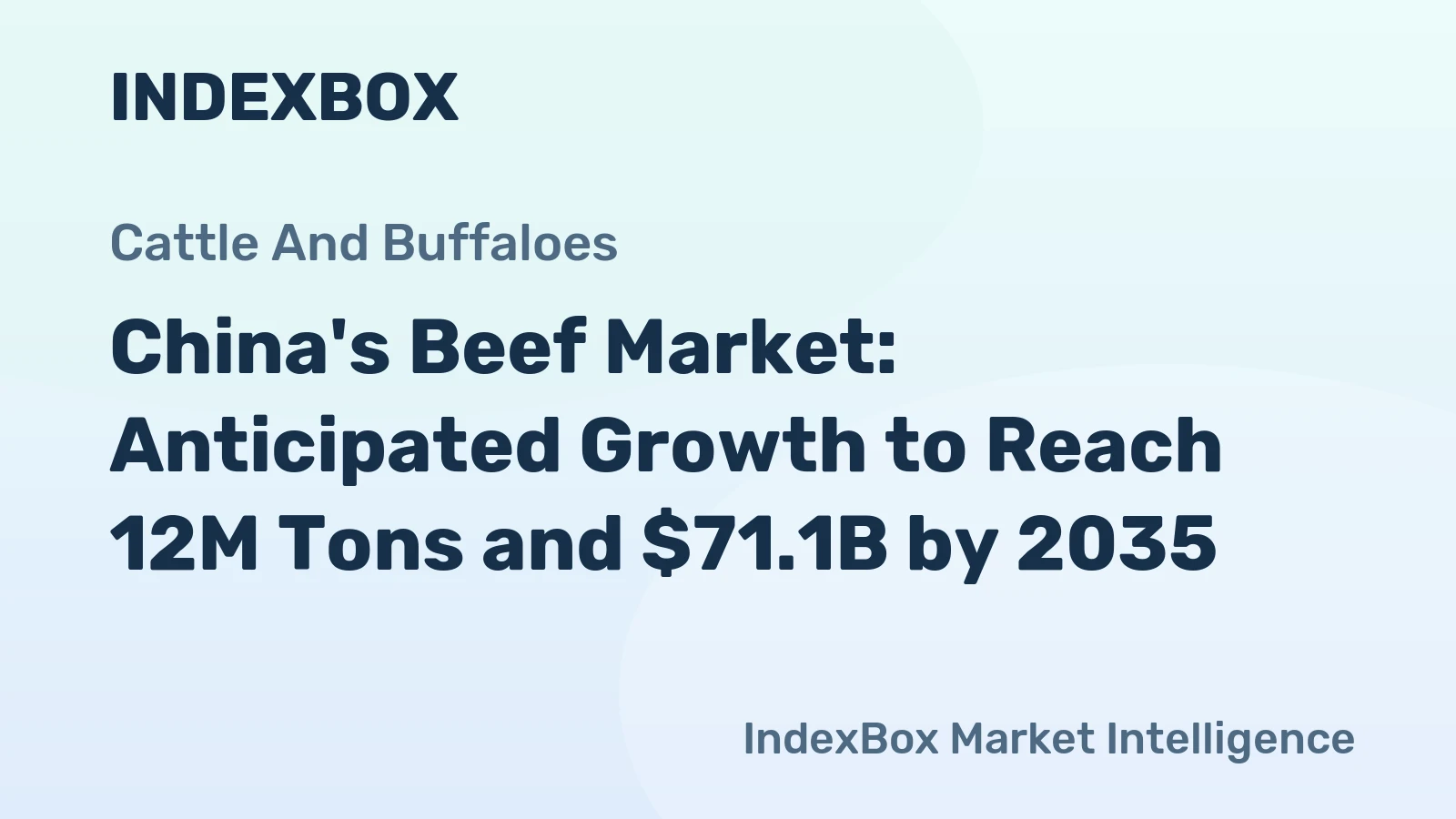 China's Beef Market: Anticipated Growth to Reach 12M Tons and $71.1B by 2035