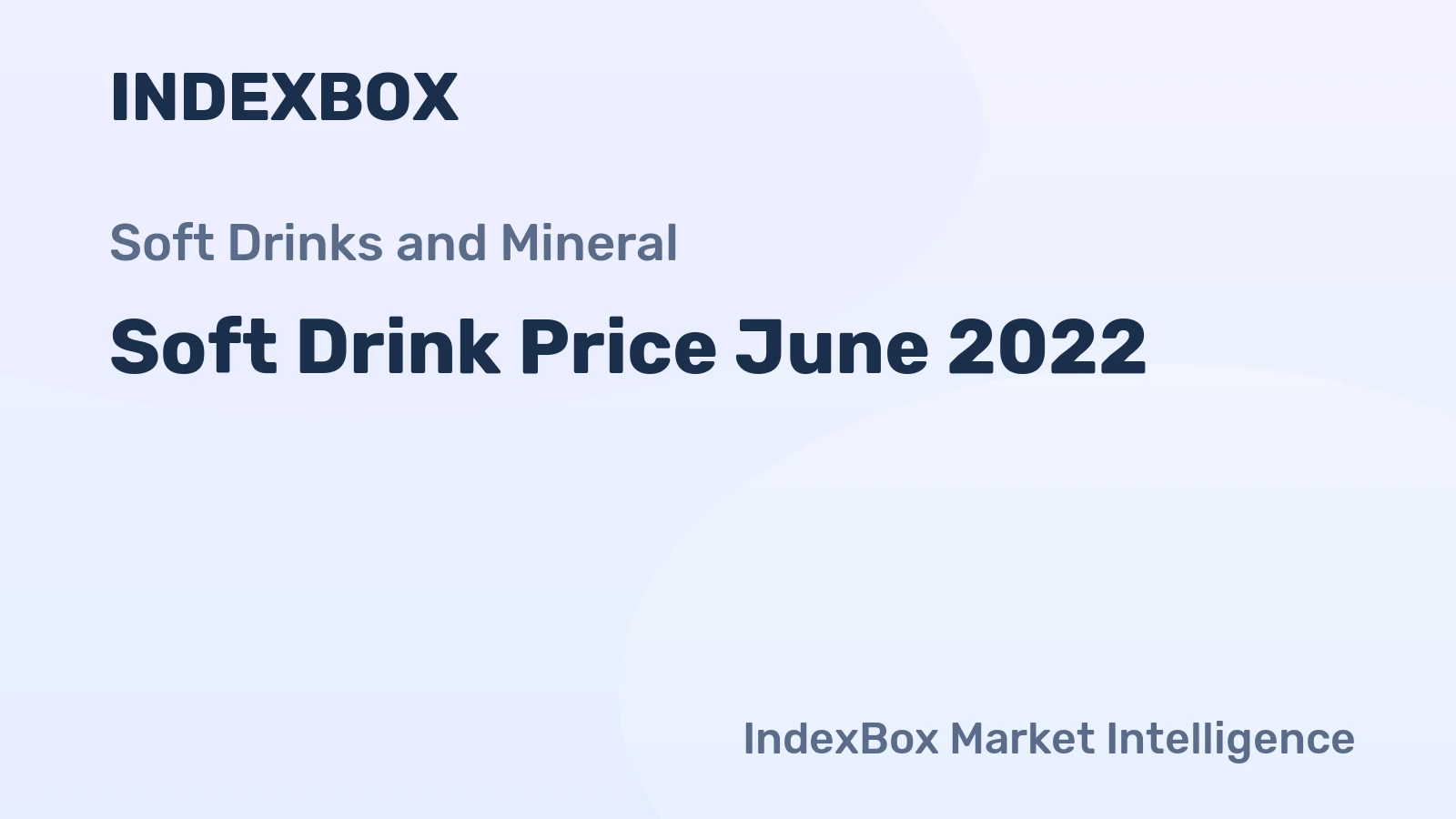 Soft Drink Price June 2022