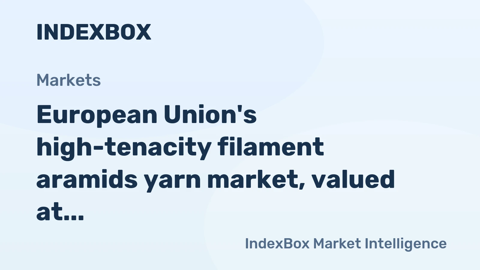 European Union's high-tenacity filament aramids yarn market, valued at $1.1B, is forecast for steady growth with a +2.5% CAGR through 2035, driven by rising demand.
