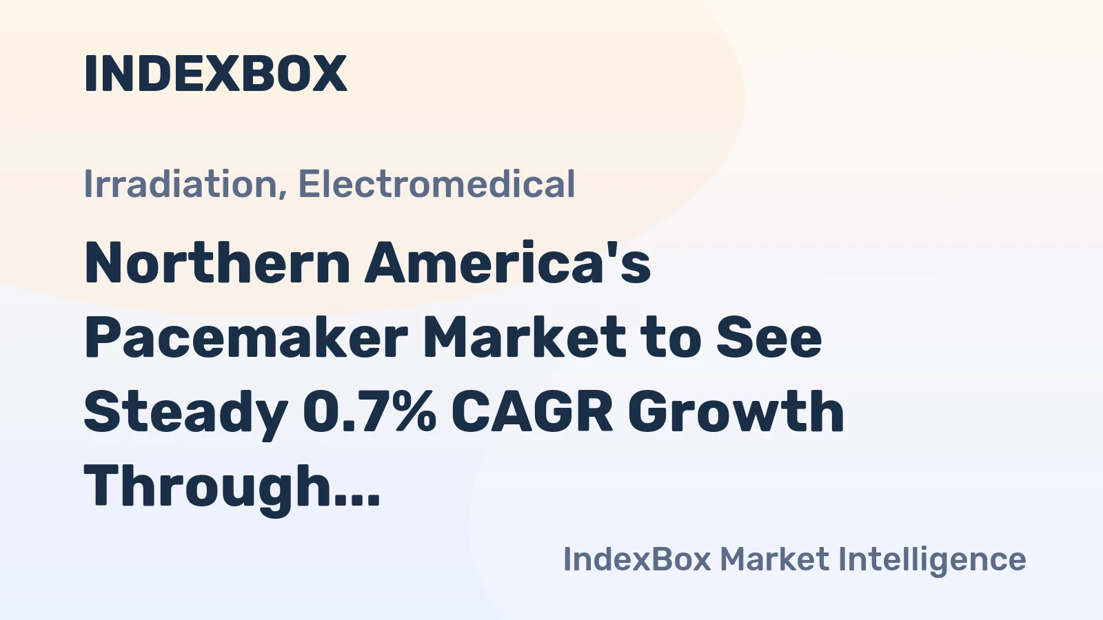 Northern America's Pacemaker Market to See Steady 0.7% CAGR Growth Through 2035