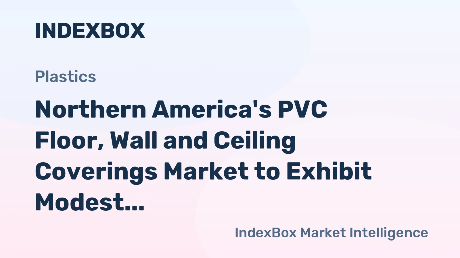 Northern America's PVC Floor, Wall and Ceiling Coverings Market to Exhibit Modest Growth with Volume Reaching 862M Square Meters and Value Reaching $3.9B by 2035