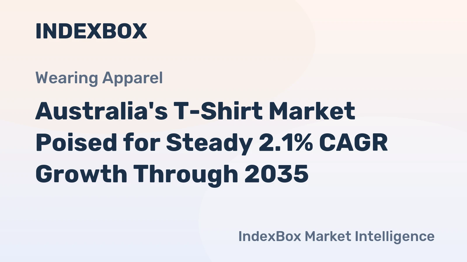 Australia's T-Shirt Market Poised for Steady 2.1% CAGR Growth Through 2035