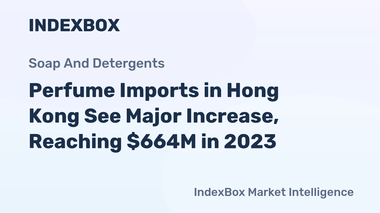 Perfume Imports in Hong Kong See Major Increase, Reaching $664M in 2023