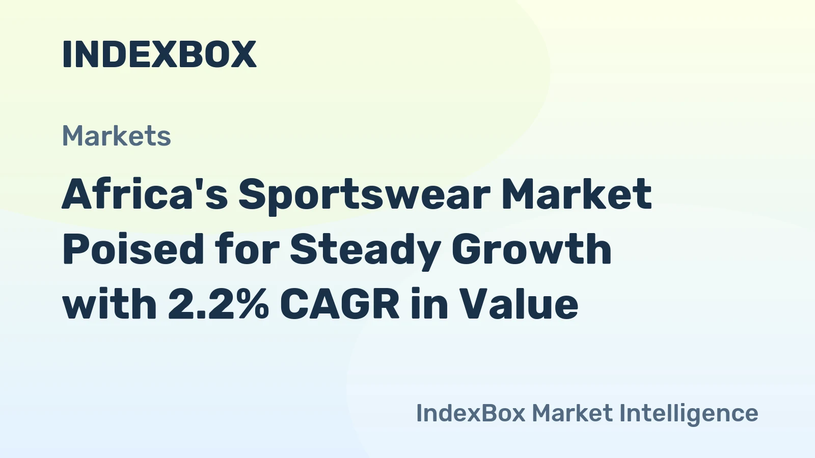 Africa's Sportswear Market Poised for Steady Growth with 2.2% CAGR in Value
