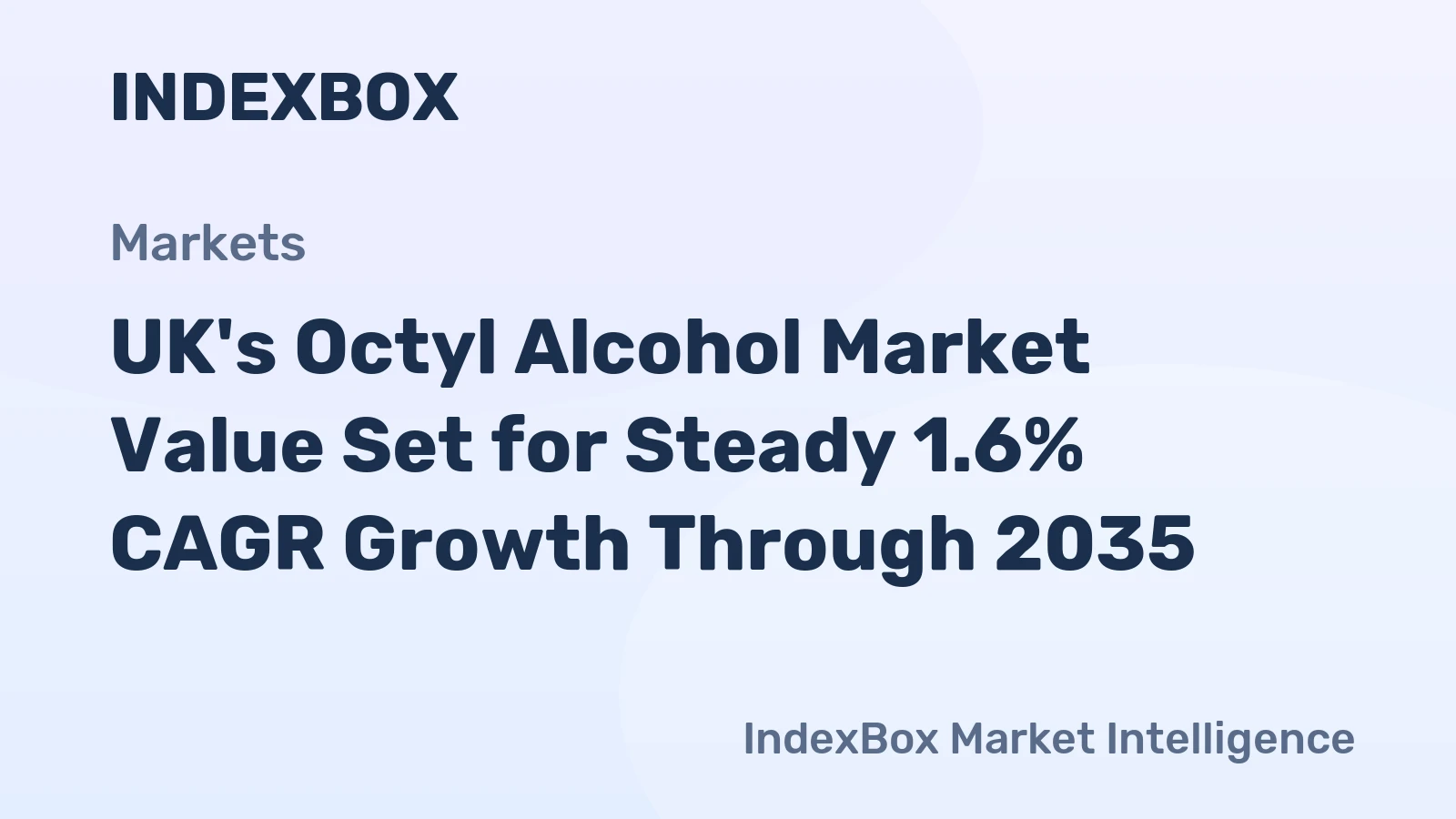UK's Octyl Alcohol Market Value Set for Steady 1.6% CAGR Growth Through 2035