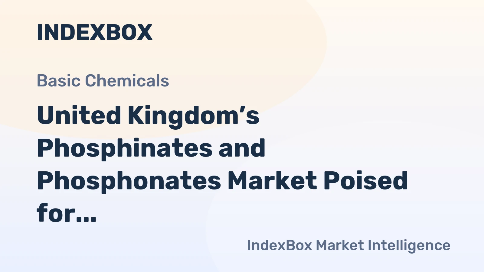 United Kingdom’s Phosphinates and Phosphonates Market Poised for Steady Growth with 3.1% CAGR