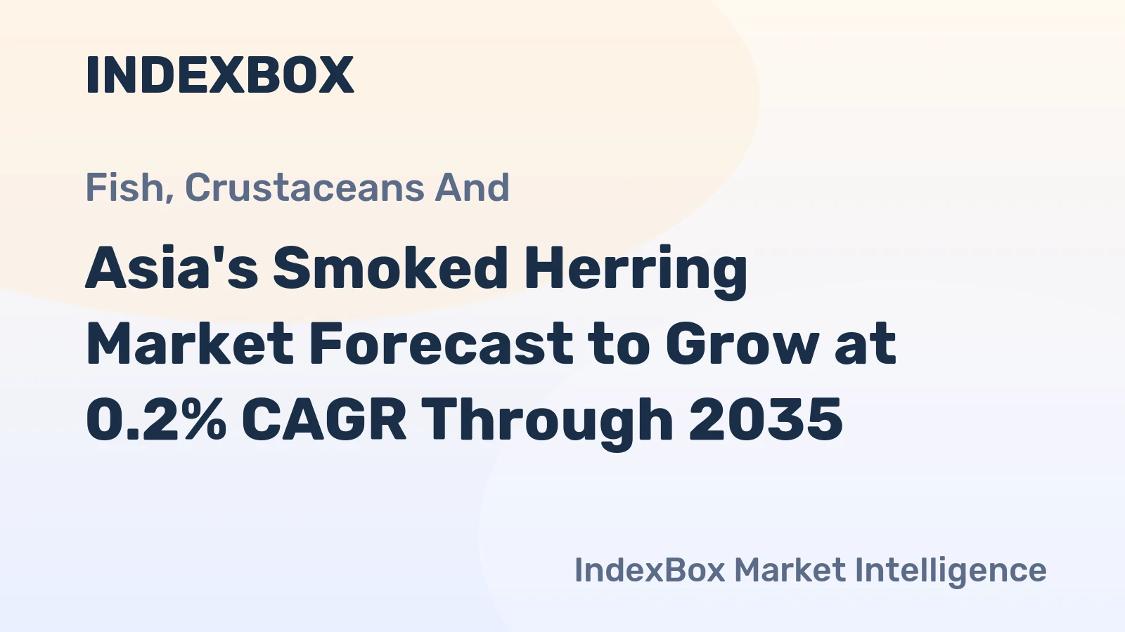 Asia's Smoked Herring Market Forecast to Grow at 0.2% CAGR Through 2035