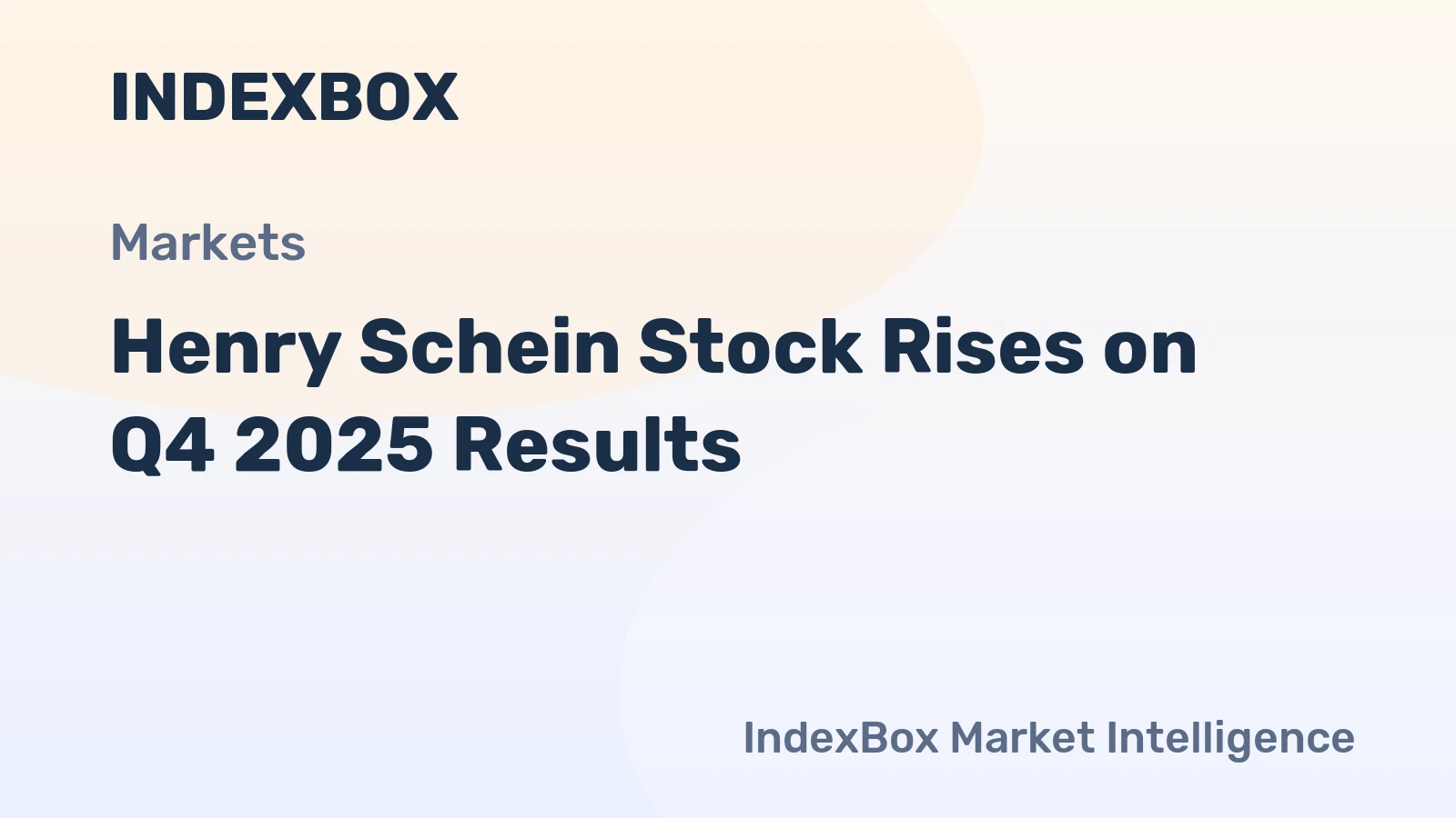 Henry Schein Stock Rises on Q4 2025 Results
