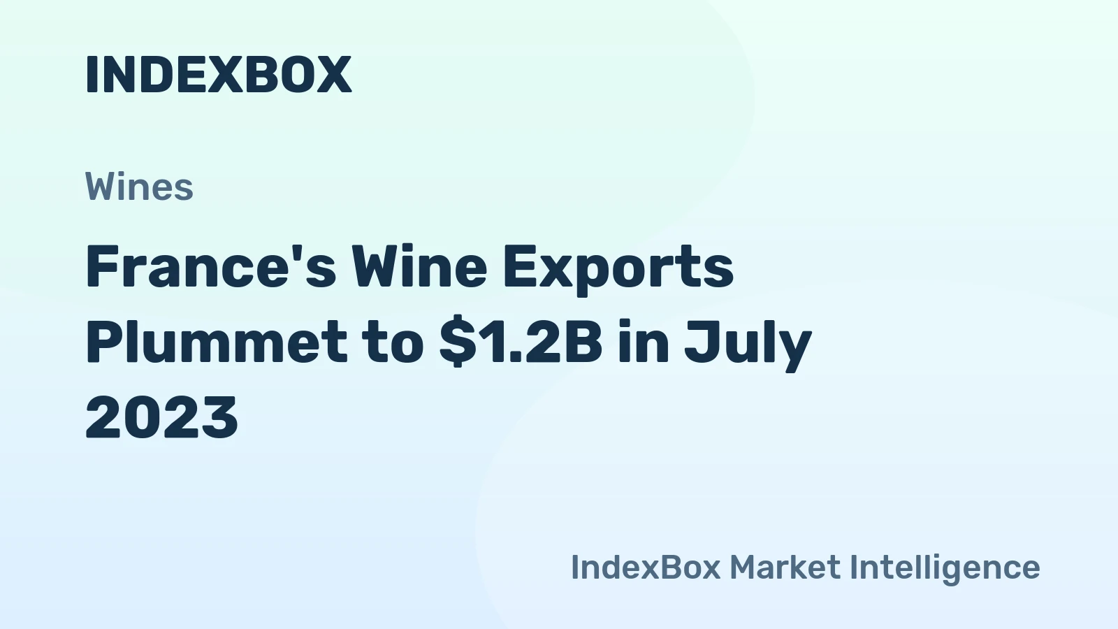 France's Wine Exports Plummet to $1.2B in July 2023
