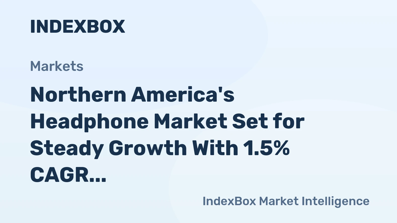 Northern America's Headphone Market Set for Steady Growth With 1.5% CAGR Through 2035