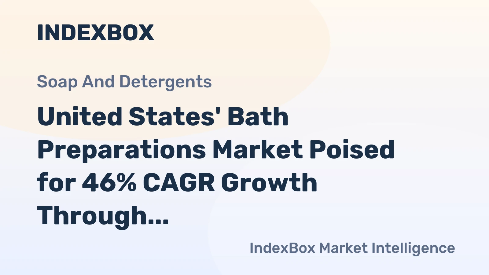United States' Bath Preparations Market Poised for 46% CAGR Growth Through 2035