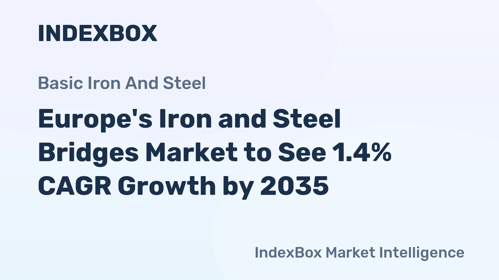 Europe's Iron and Steel Bridges Market to See 1.4% CAGR Growth by 2035