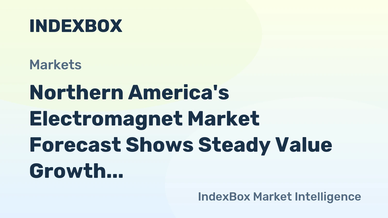 Northern America's Electromagnet Market Forecast Shows Steady Value Growth With a 0.5% CAGR Through 2035
