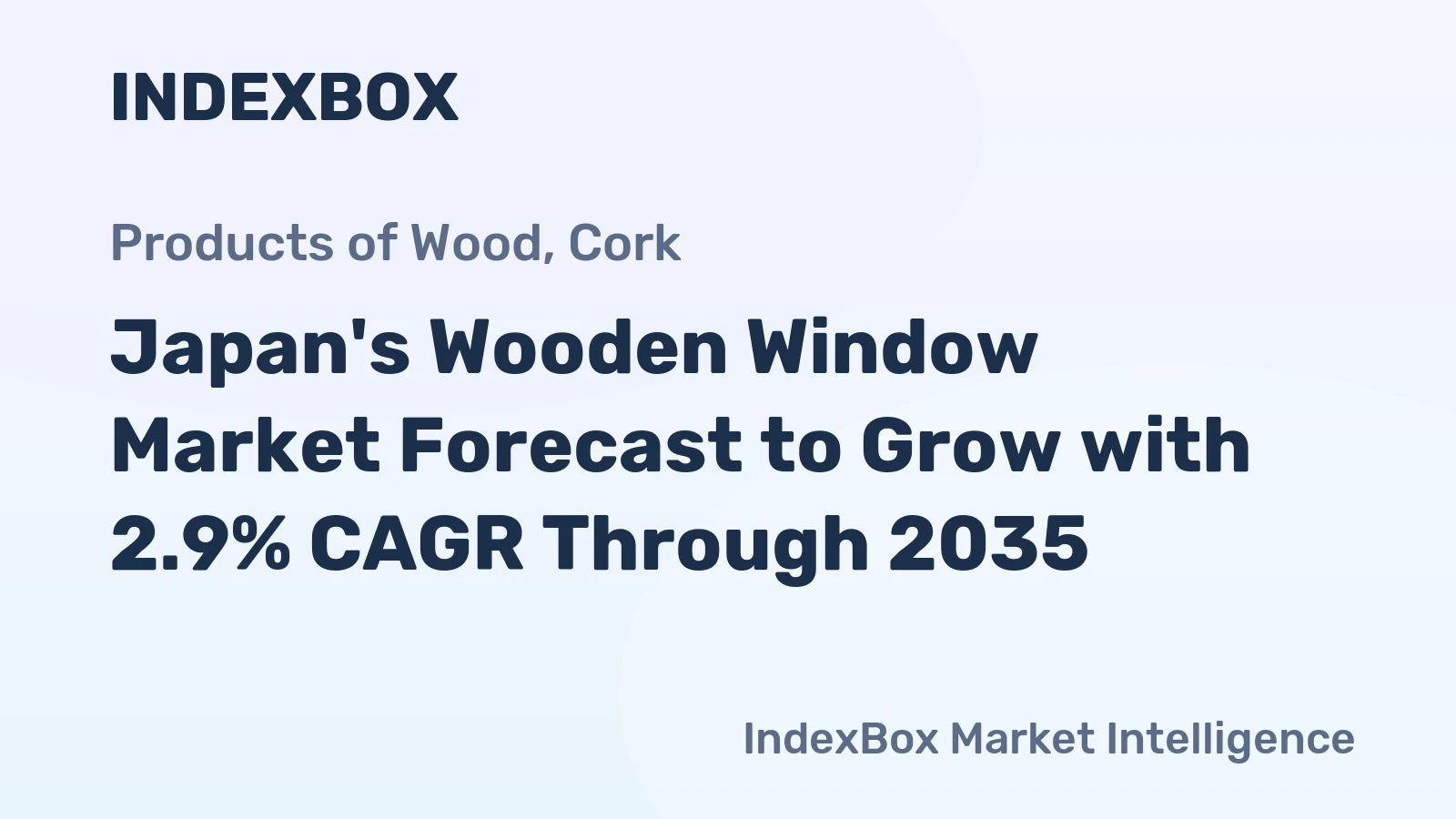 Japan's Wooden Window Market Forecast to Grow with 2.9% CAGR Through 2035