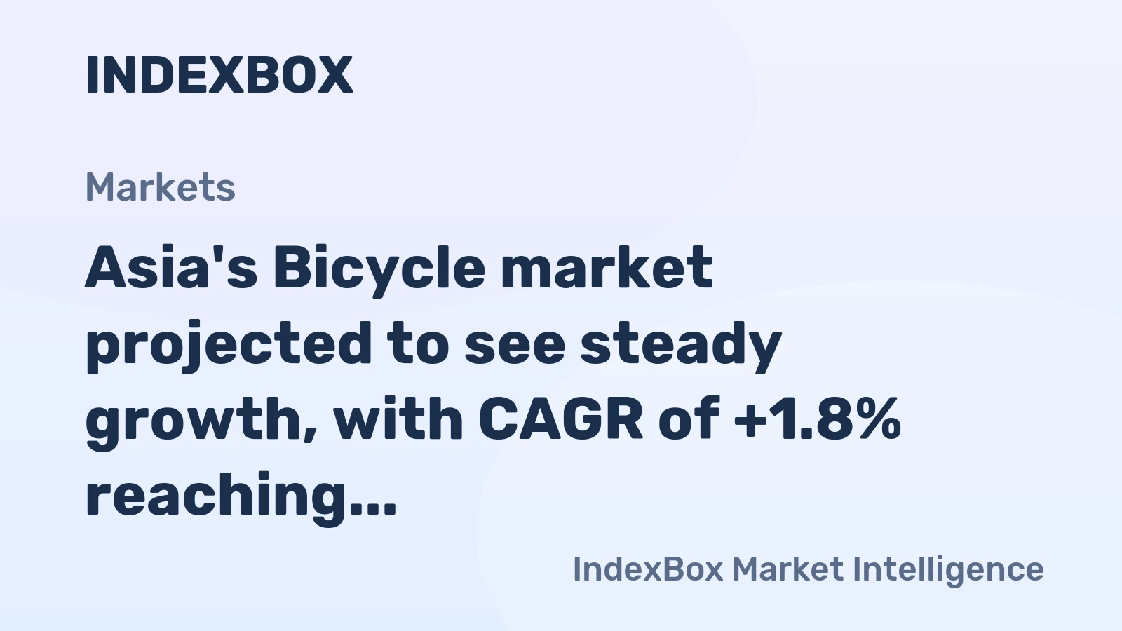 Asia's Bicycle market projected to see steady growth, with CAGR of +1.8% reaching $7.9B by 2035