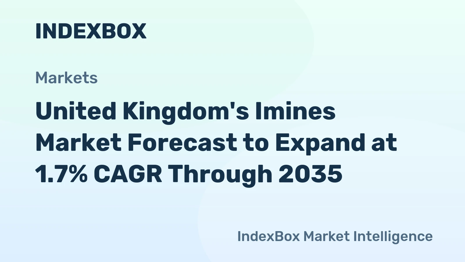 United Kingdom's Imines Market Forecast to Expand at 1.7% CAGR Through 2035