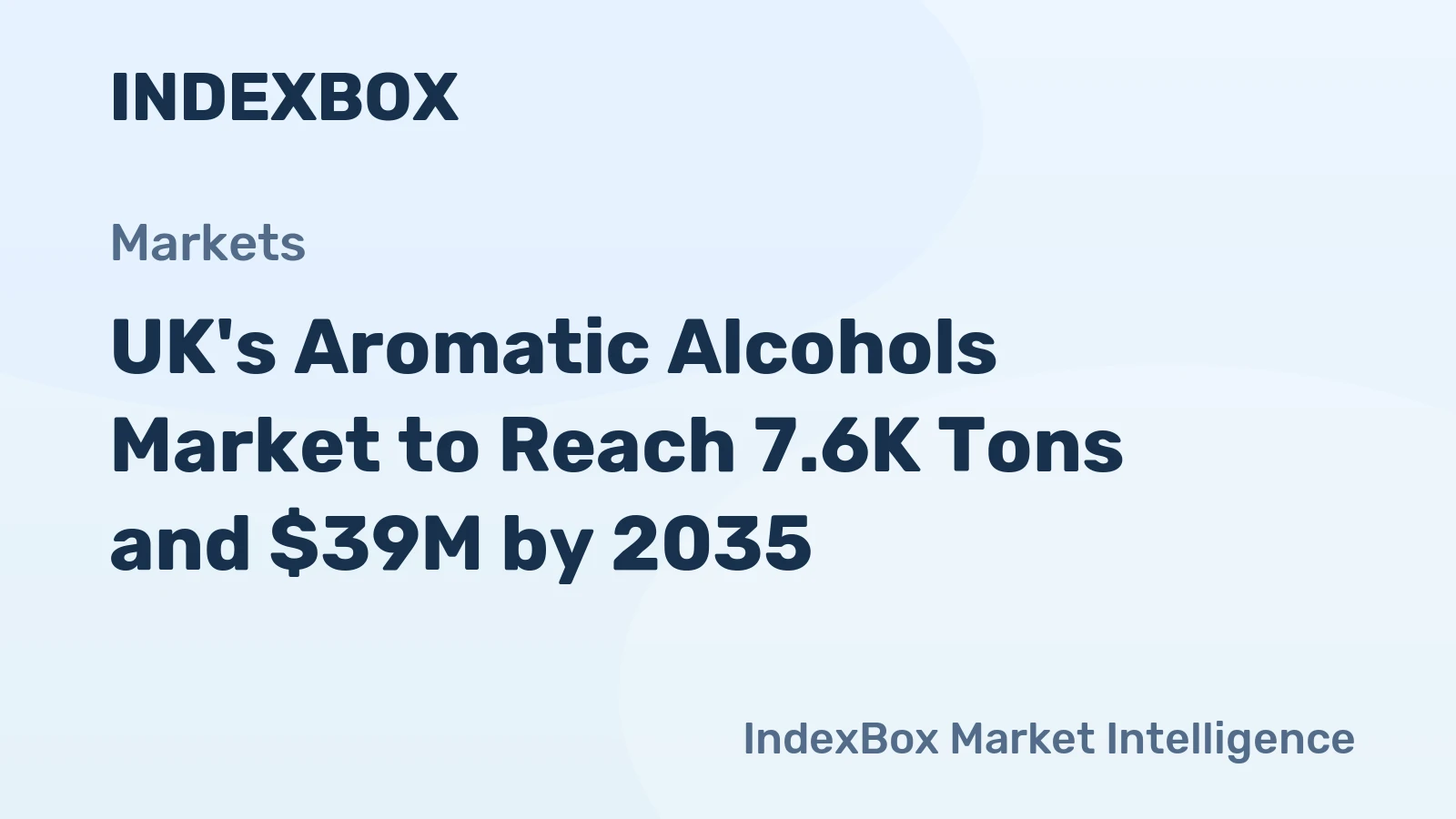 UK's Aromatic Alcohols Market to Reach 7.6K Tons and $39M by 2035